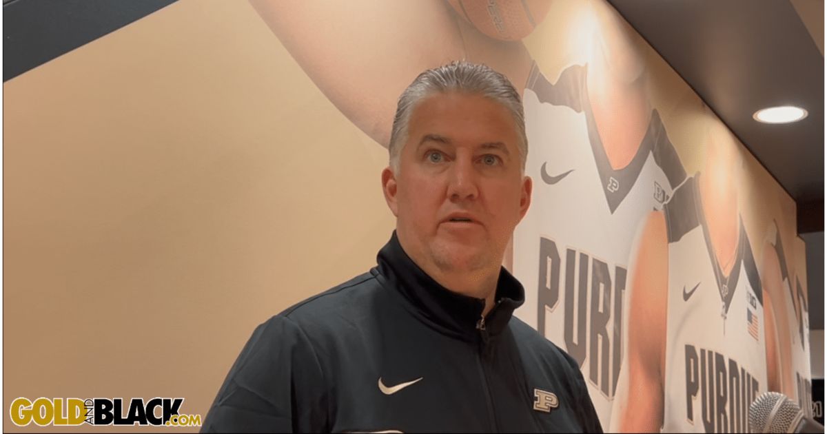 GoldandBlack.com video: Purdue coach Matt Painter and freshman guards ... GoldandBlack.com video: Purdue coach Matt Painter and freshman guards ...