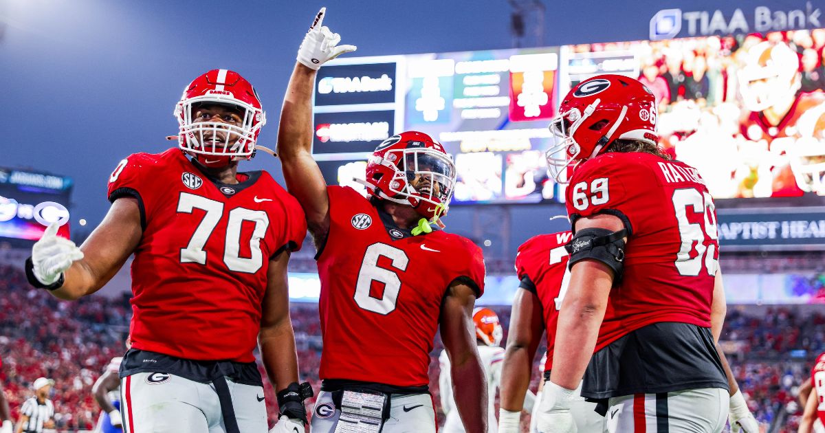 Georgia offensive line understands importance of run game, its role
