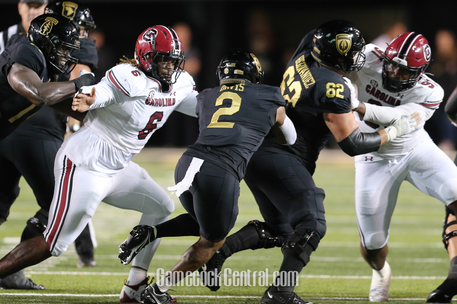 South Carolina rush defense facing massive test against Florida