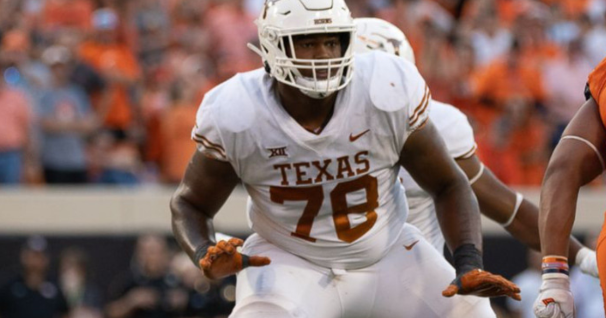 Kelvin Banks reveals two Texas pass rushers that cause him fits at ...