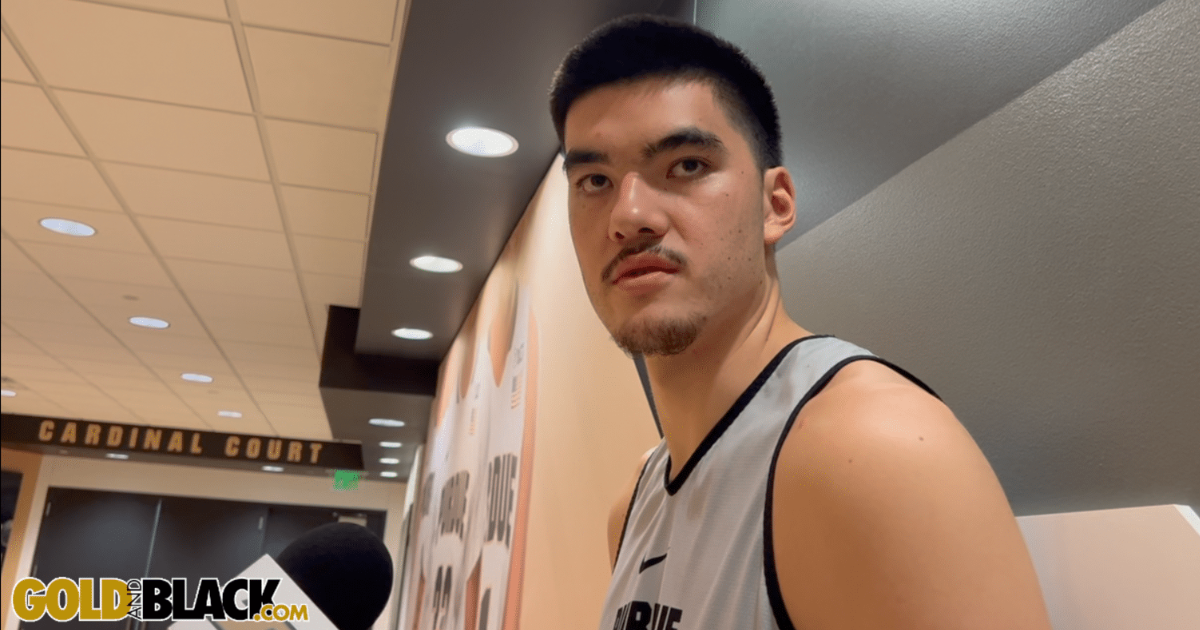 GoldandBlack.com video: Purdue's Zach Edey, Brandon Newman and Mason Gillis on starting the ...