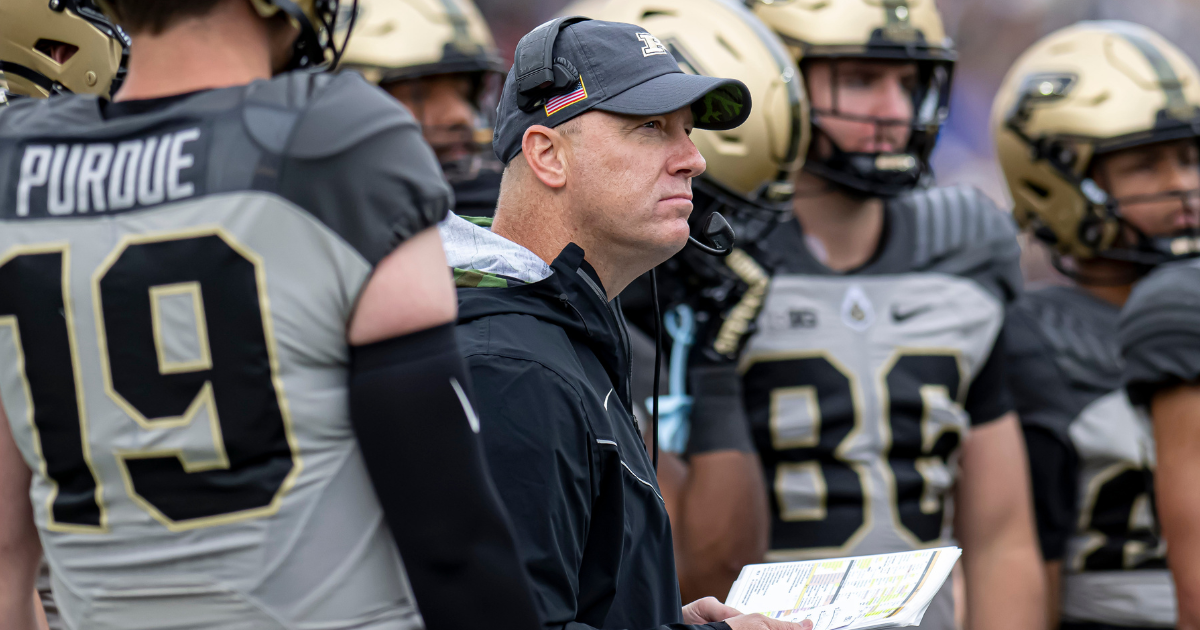 Jeff Brohm: Final words before Purdue-Illinois game - On3