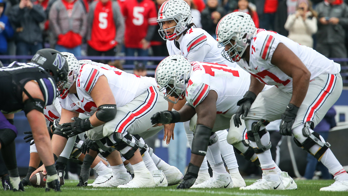 Ryan Day says Ohio State's offensive line determined to improve