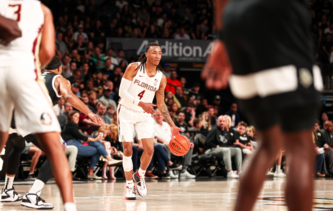 FSU men's basketball falls to UCF, 68-54.