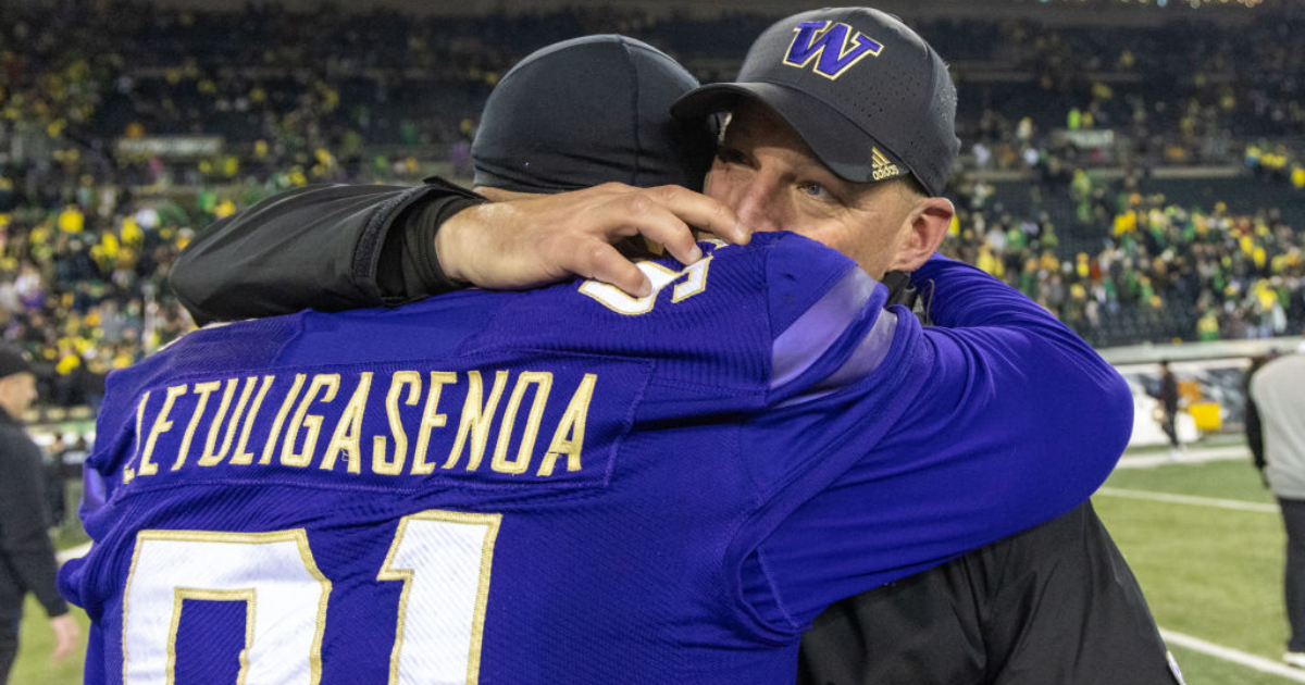 Notable quotes from Washington coach Kalen DeBoer following win over ...