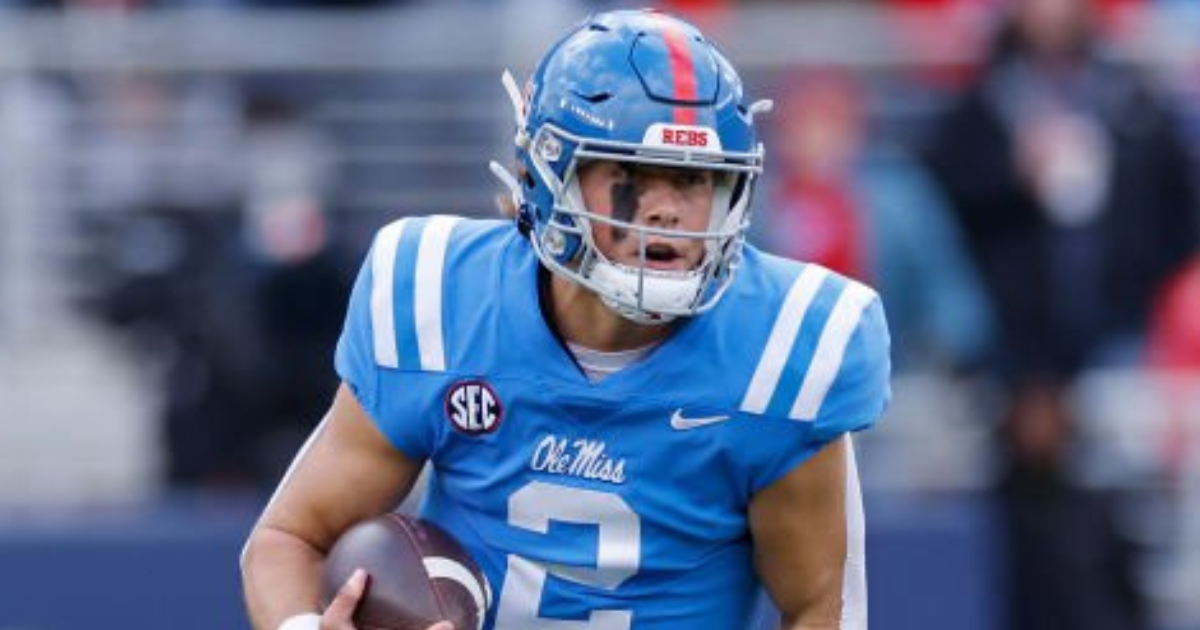 Sam Pittman on Jaxson Dart: 'He's a better runner than I want him to be ...