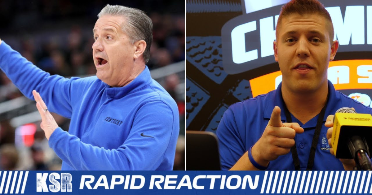 WATCH: KSR's Rapid Reaction to Michigan State loss - On3