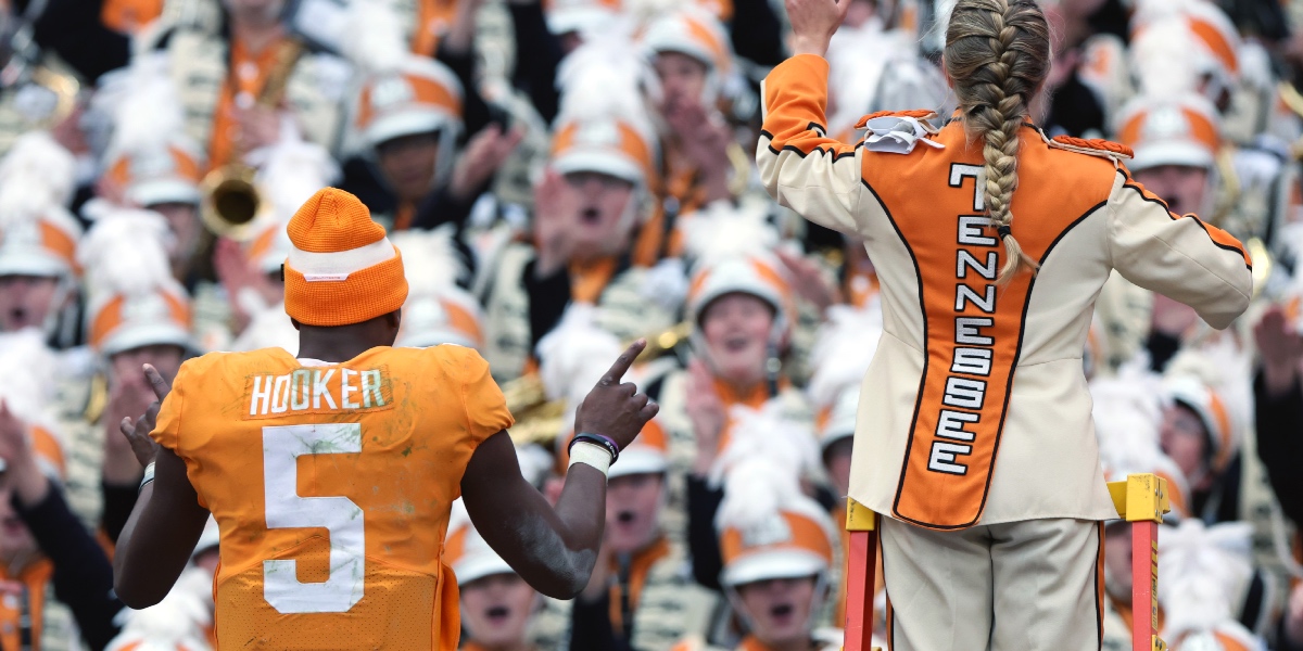 Hendon Hooker reveals what his viral moment as Tennessee band director ...