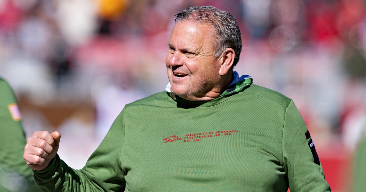 Sam Pittman admits to coaching error while praising programs progress ...