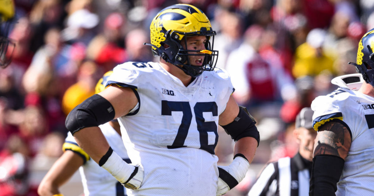 Michigan LT Ryan Hayes: 'If we don't win this game, the season doesn't ...