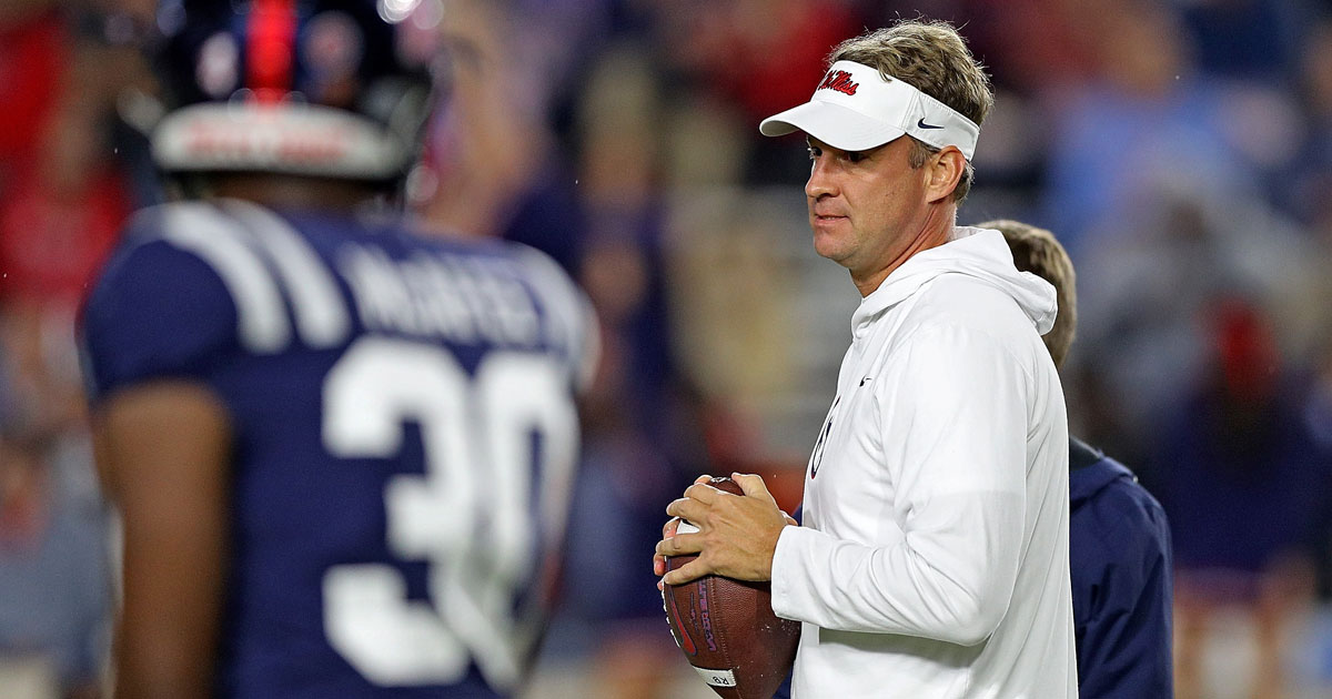 ESPN broadcaster details pre-game conversation with Lane Kiffin ...