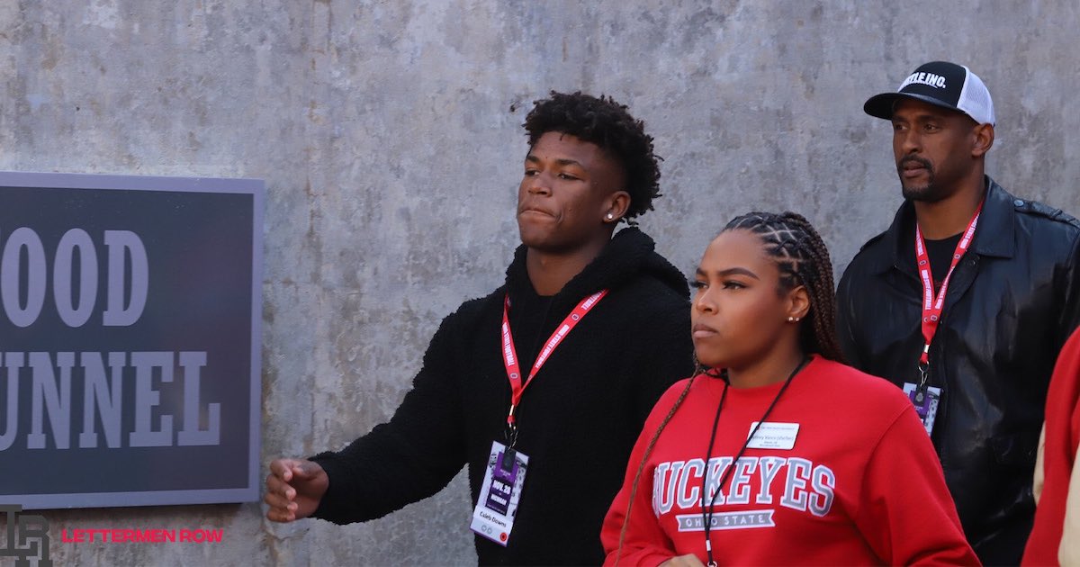 LOOK: 5-star safety Caleb Downs on Ohio State visit - On3