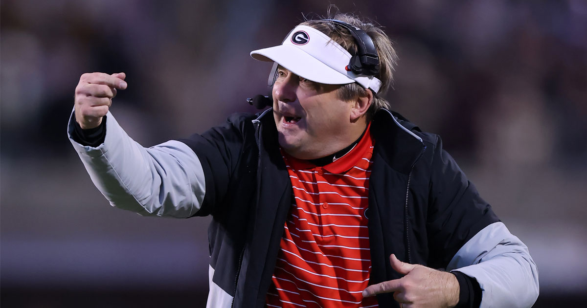 Kirby Smart upset with Georgia's red zone execution in first half vs ...