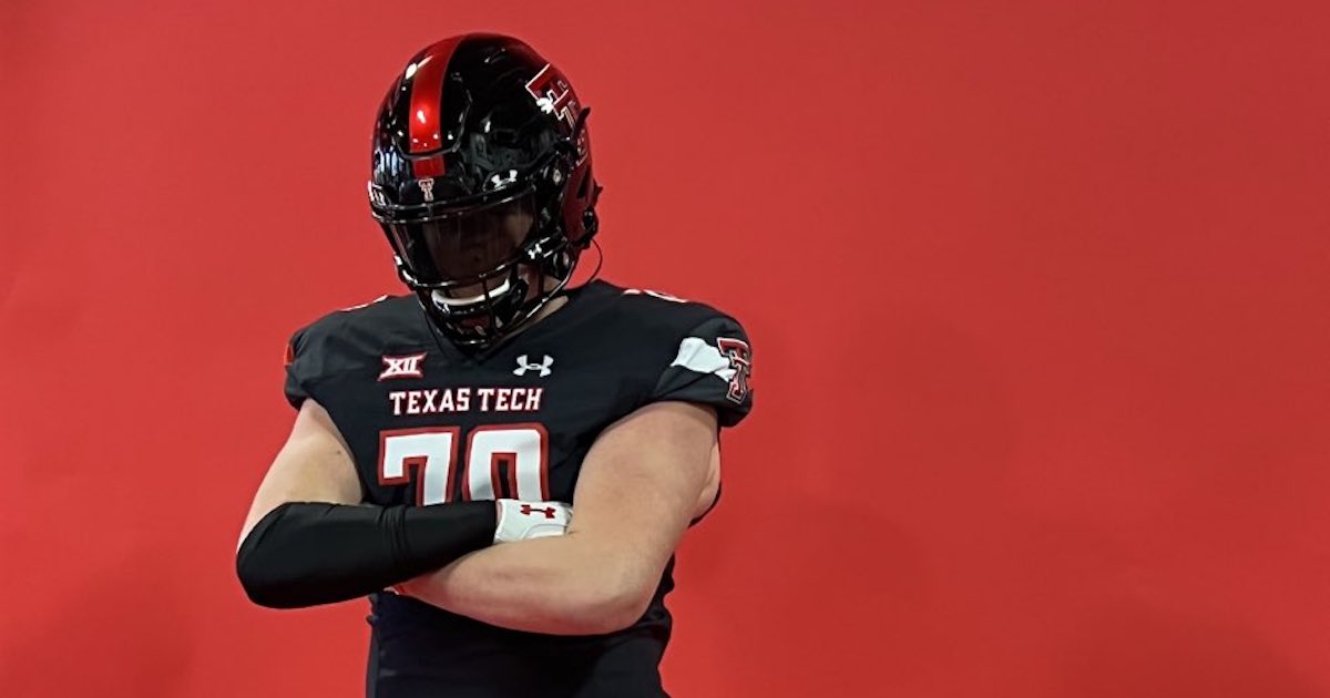 3-star IOL Holton Hendrix commits to Texas Tech - On3