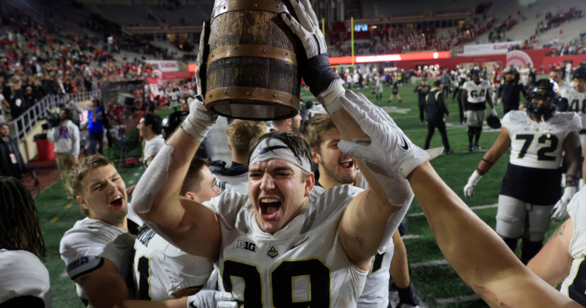 Purdue is B1G West champs. Now comes difficult part: Beating Michigan ...