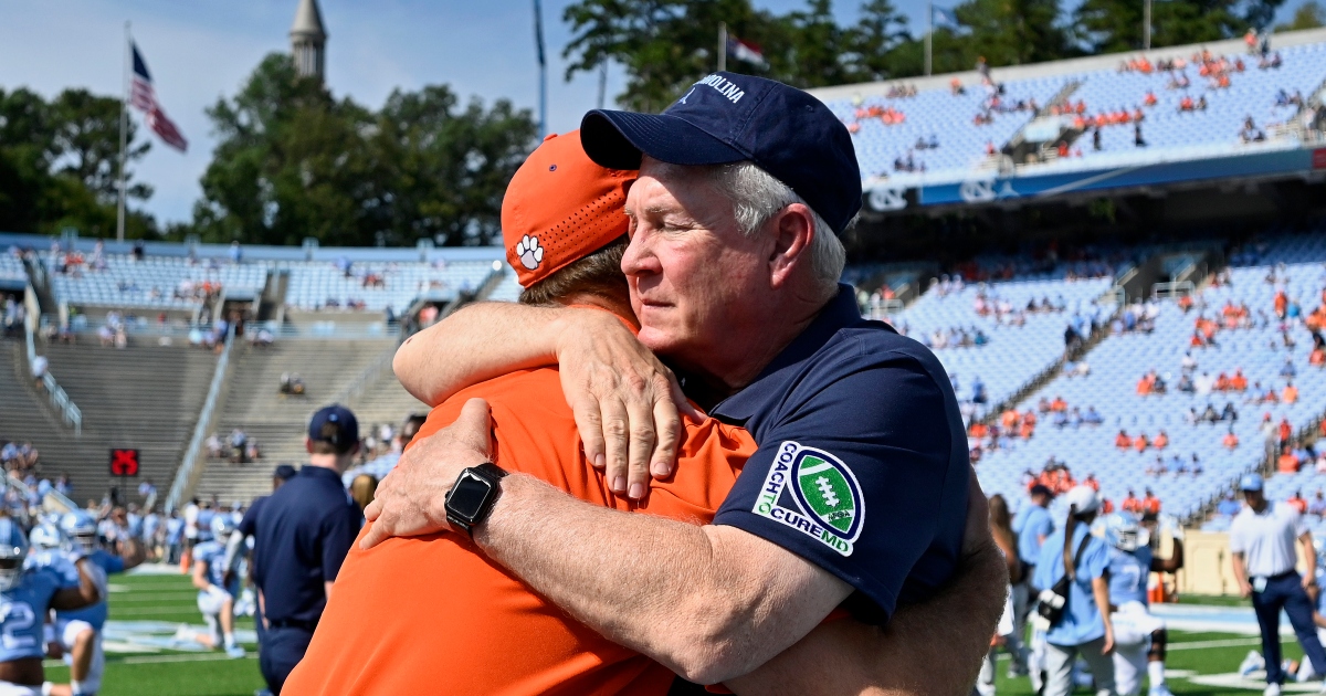 Mack Brown explains how he relates to Dabo Swinney, Clemson being the ...