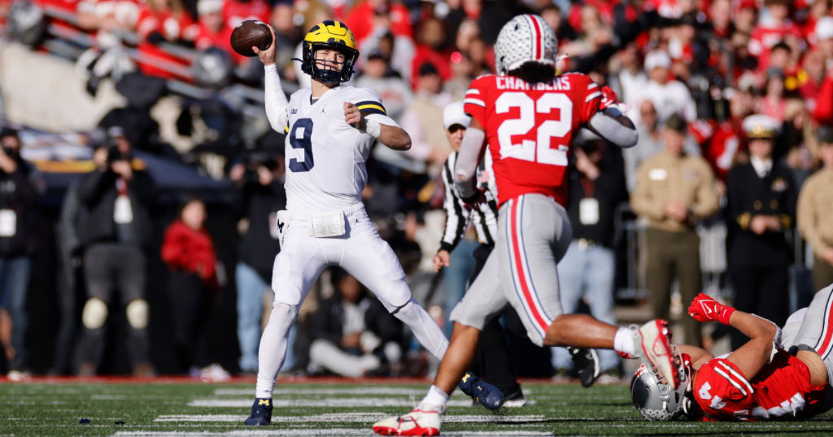 Michigan football: J.J. McCarthy talks Ohio State previews Purdue