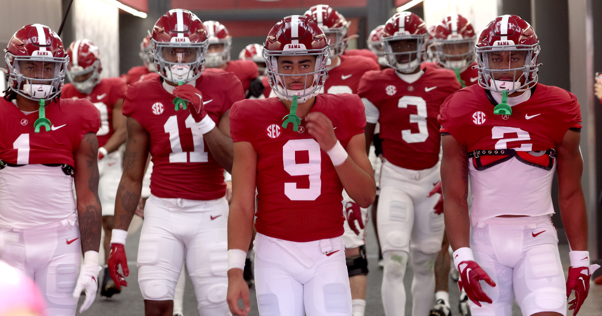 Alabama ranks behind Ohio State in latest CFB Playoff rankings