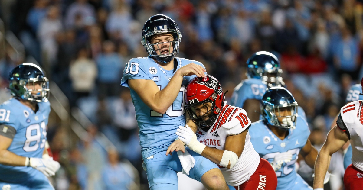 Drake Maye explains what has gone wrong for North Carolina in recent ...