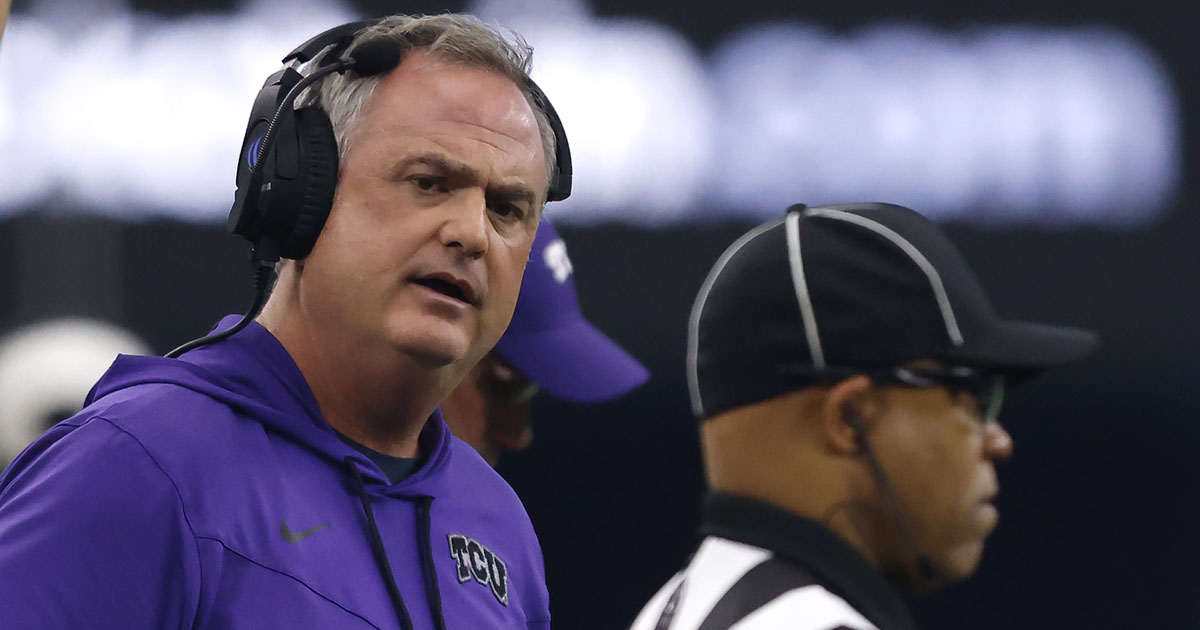 Sonny Dykes argues TCU's case for the College Football Playoff after ...