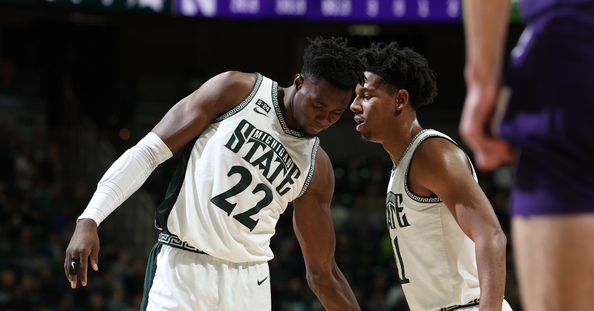Michigan State guard AJ Hoggard responds to line-up change - On3