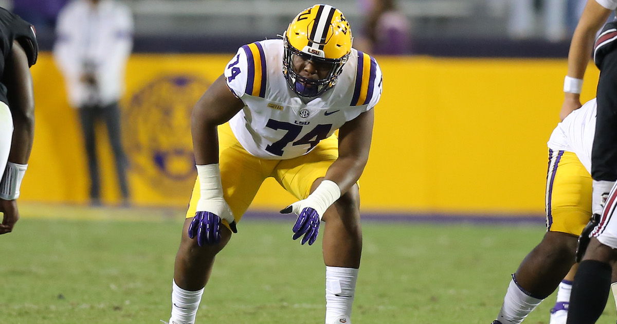 LSU OL Marcus Dumervil enters NCAA Transfer Portal - On3