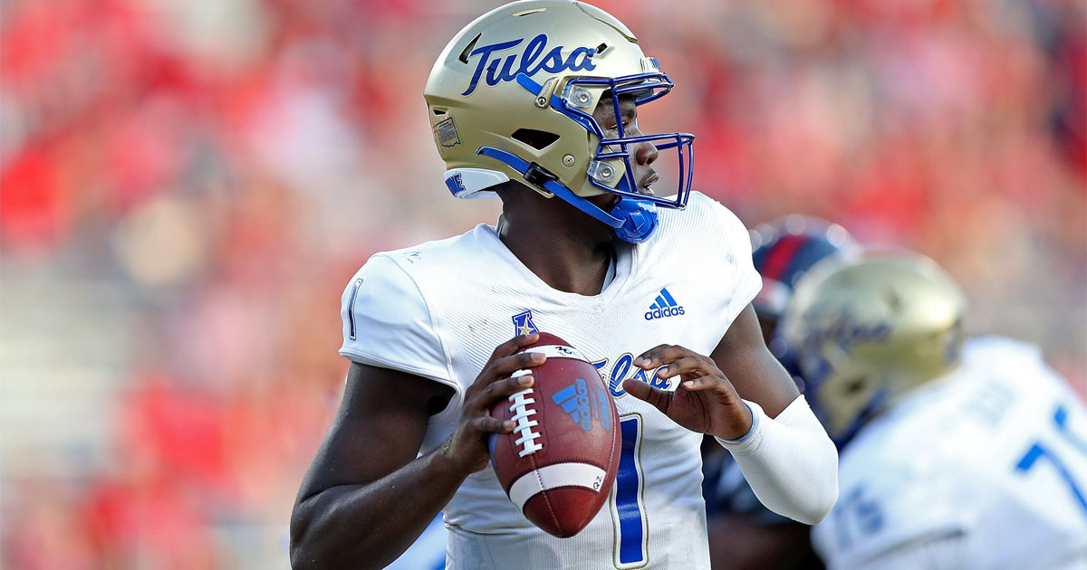 Tulsa transfer QB Braylon Braxton sets visits to Marshall, North Texas ...