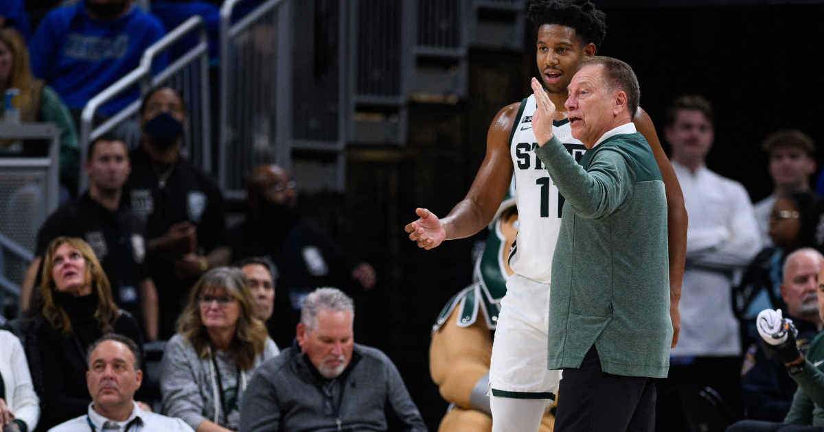 Michigan State's Tom Izzo says A.J. Hoggard can be great - On3