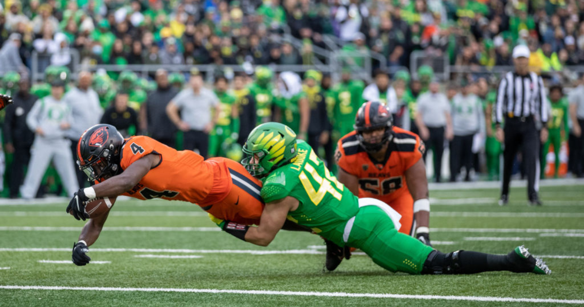 Former Oregon linebacker Jackson LaDuke commits to Nevada - On3