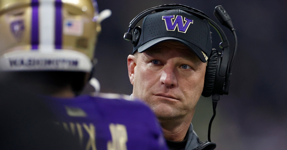 Kalen DeBoer details keeping Washington locker room together after ...