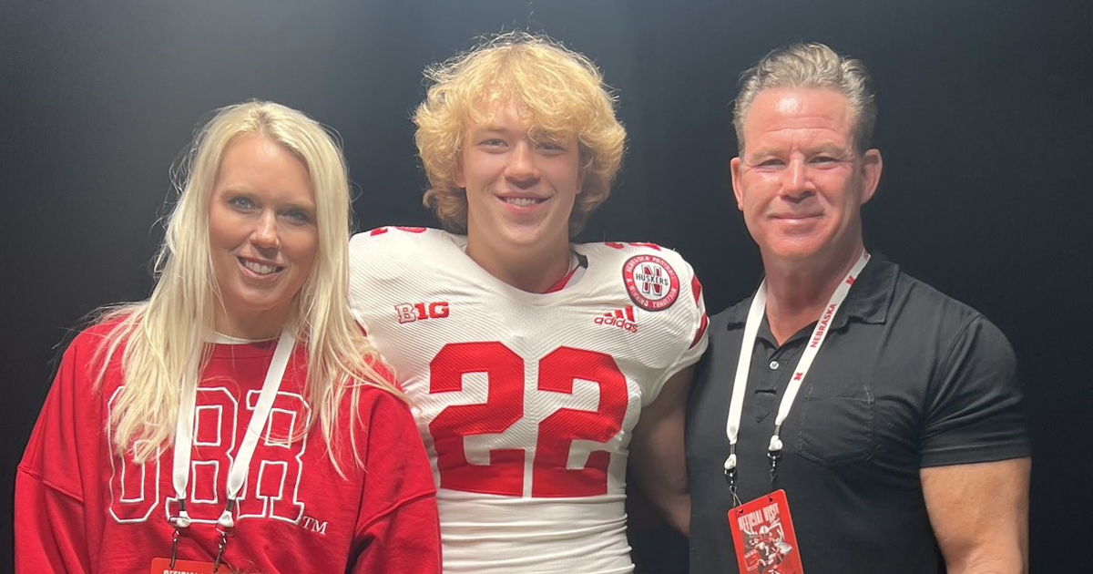 Nebraska legacy commit Maverick Noonan talks second visit