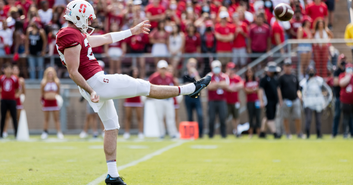 Stanford transfer punter Ryan Sanborn commits to Texas - On3