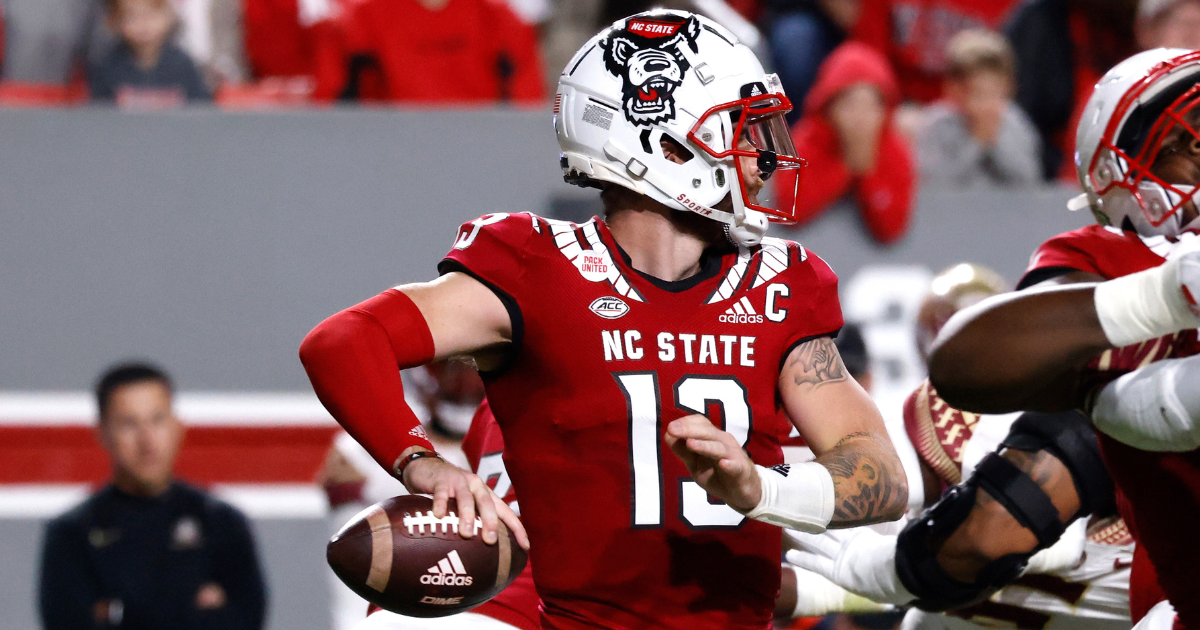Former NC State star QB Devin Leary expected to transfer to Kentucky - On3