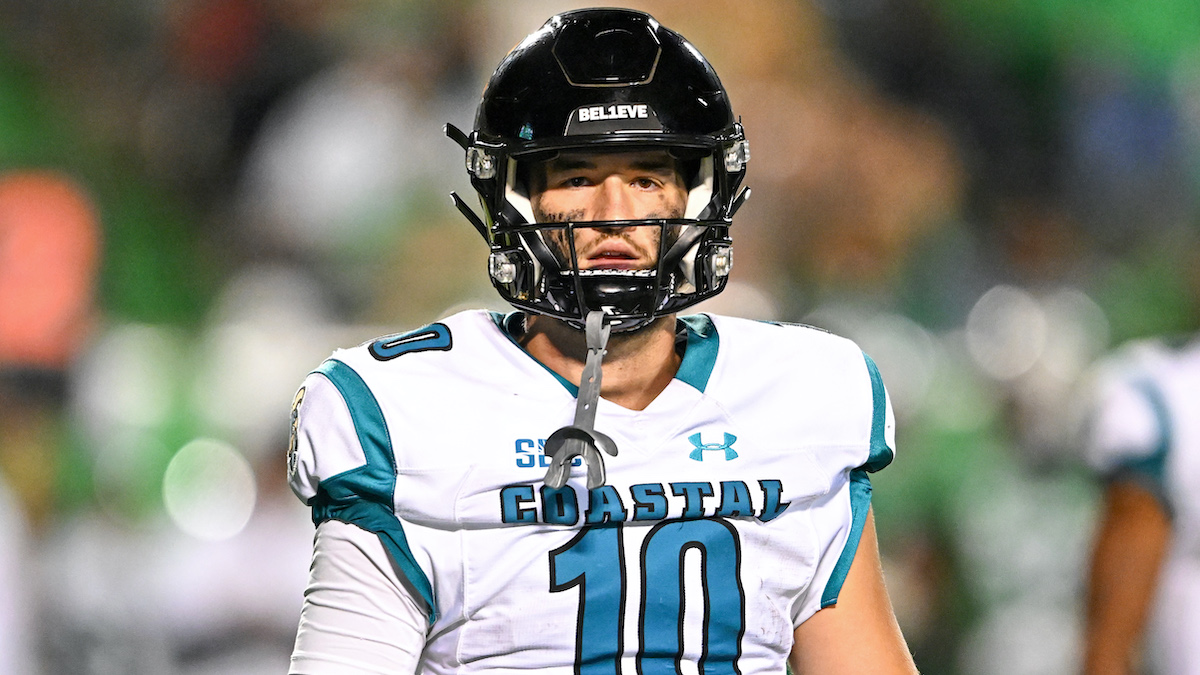 Coastal Carolina QB Grayson McCall withdraws from NCAA Transfer Portal ...