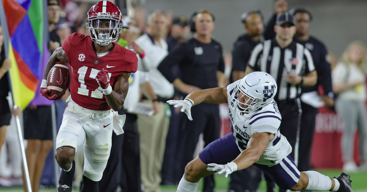 Alabama WR Isaiah Bond has new NIL deal with Foot Locker
