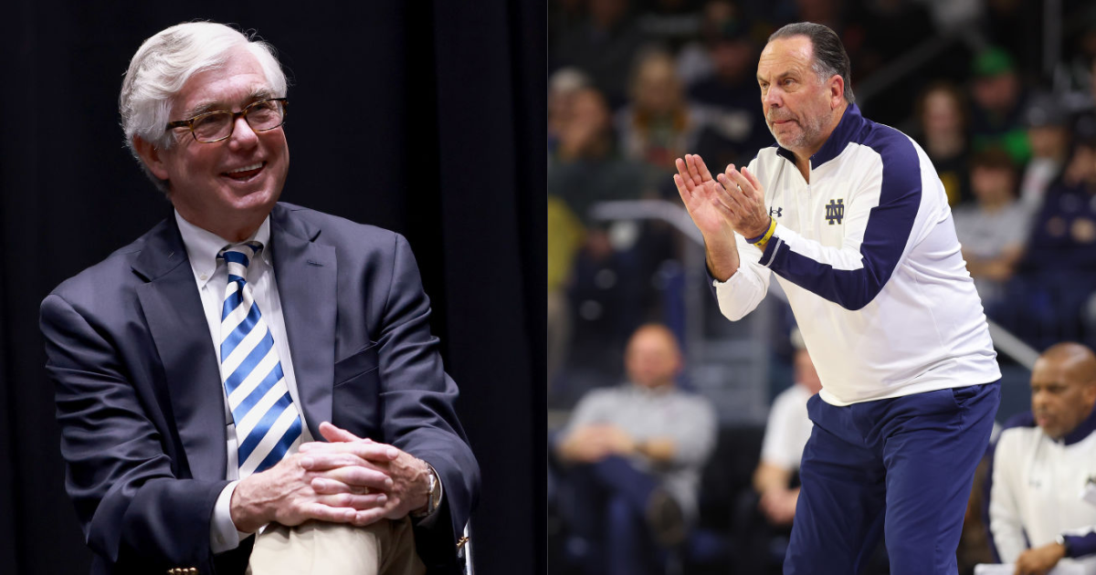 Notre Dame vs. Georgia "will be a little weird" for Mike Brey