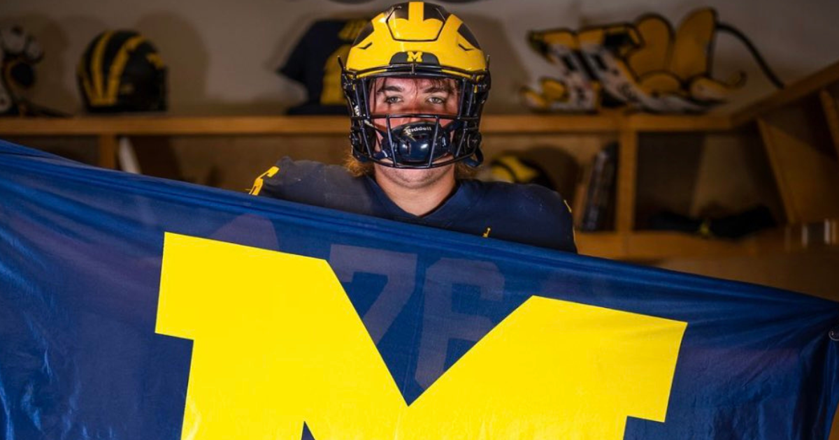 Michigan Football: 2024 OT Ben Roebuck talks return visit