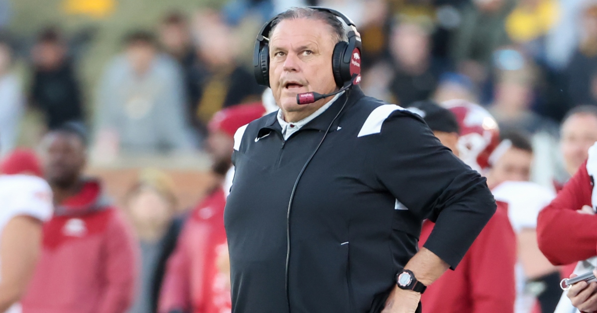 Sam Pittman breaks down Kansas' defense - On3