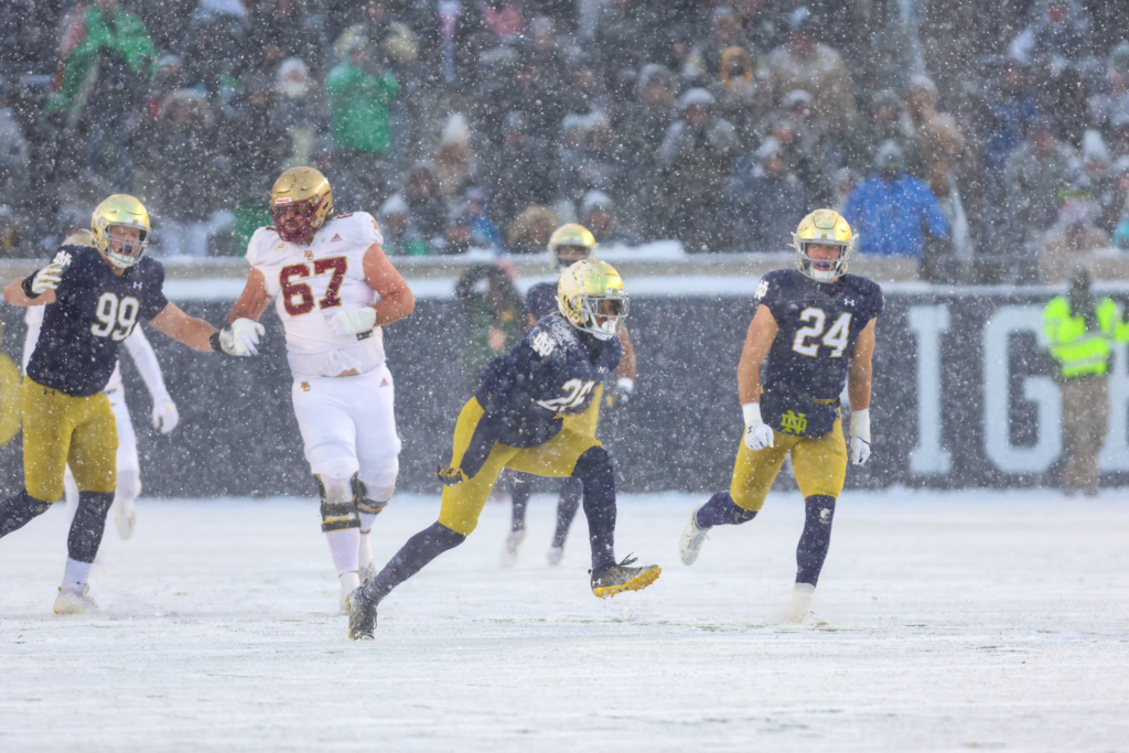 Notre Dame S Xavier Watts goes from bit player to starter in 2022