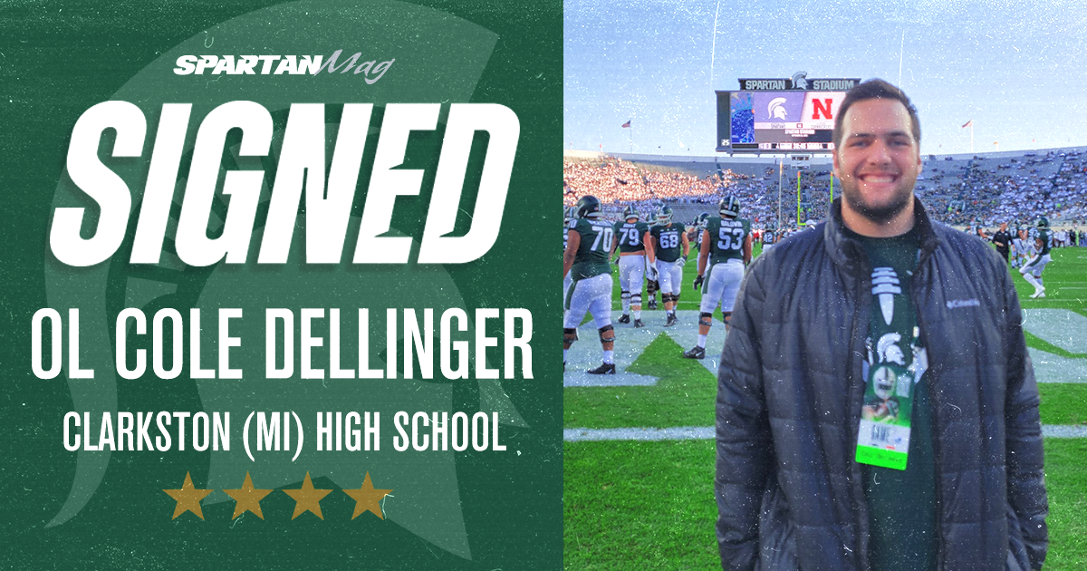 Michigan State signs 2023 four-star IOL Cole Dellinger