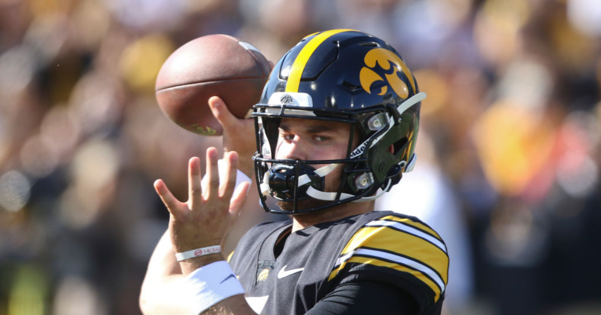 Joe Labas will get first career start for Iowa in Music City Bowl - On3