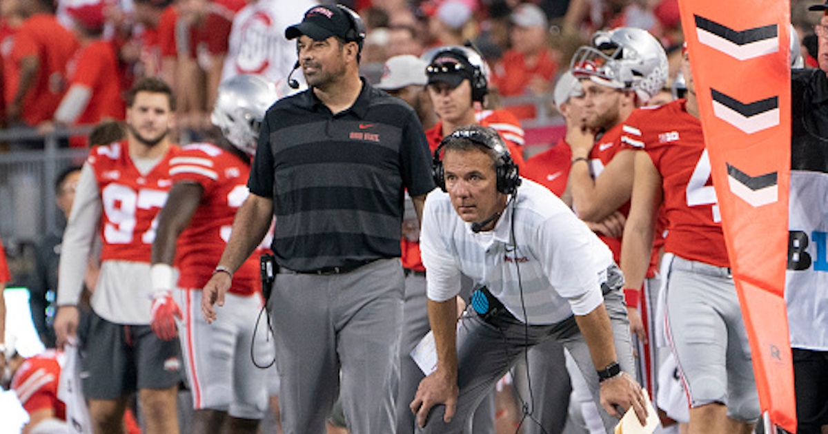 Urban Meyer on pressure for Ryan Day at Ohio State: 'It's just ...