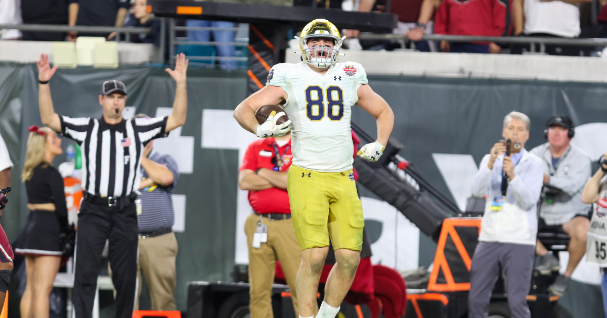 Notre Dame vs. South Carolina snap counts, participation chart