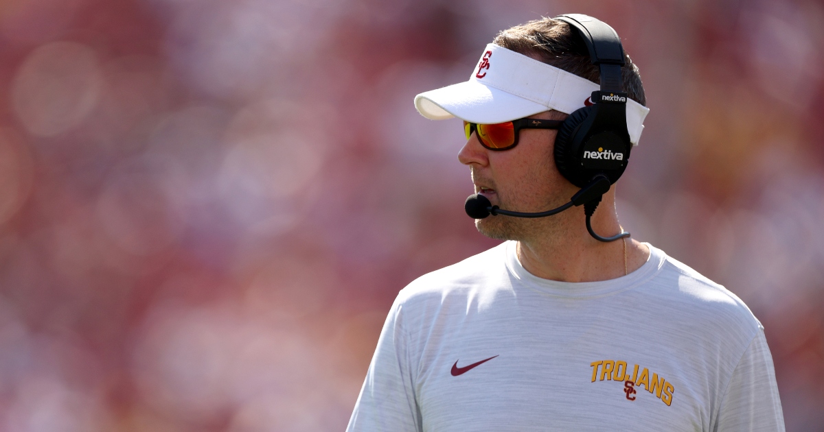 Lincoln Riley discusses how USC's staff has rallied together after Mike ...
