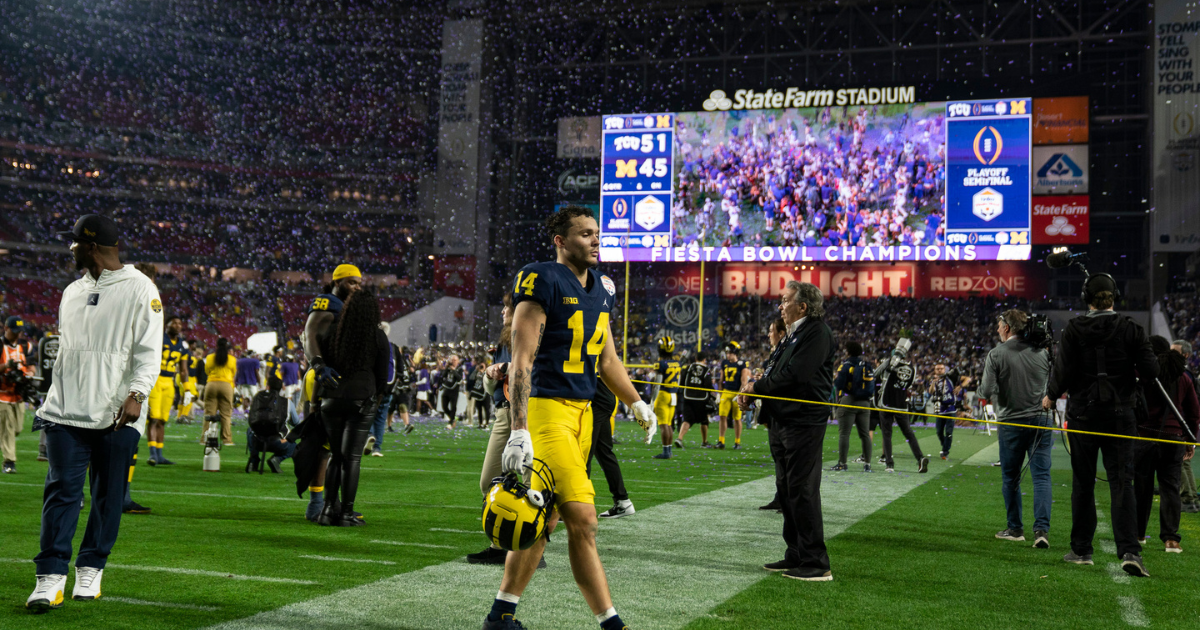 Michigan football beating itself makes TCU loss sting even more