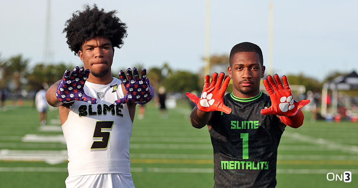 Tavoy Feagin, 2024 4-star S, recruting Terrance Moore, 3-star WR to ...