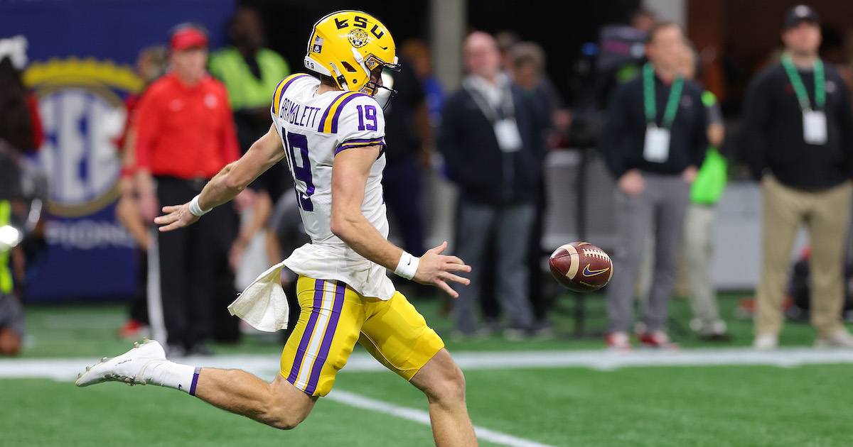LSU punter Jay Bramblett returning for 2023 season - On3