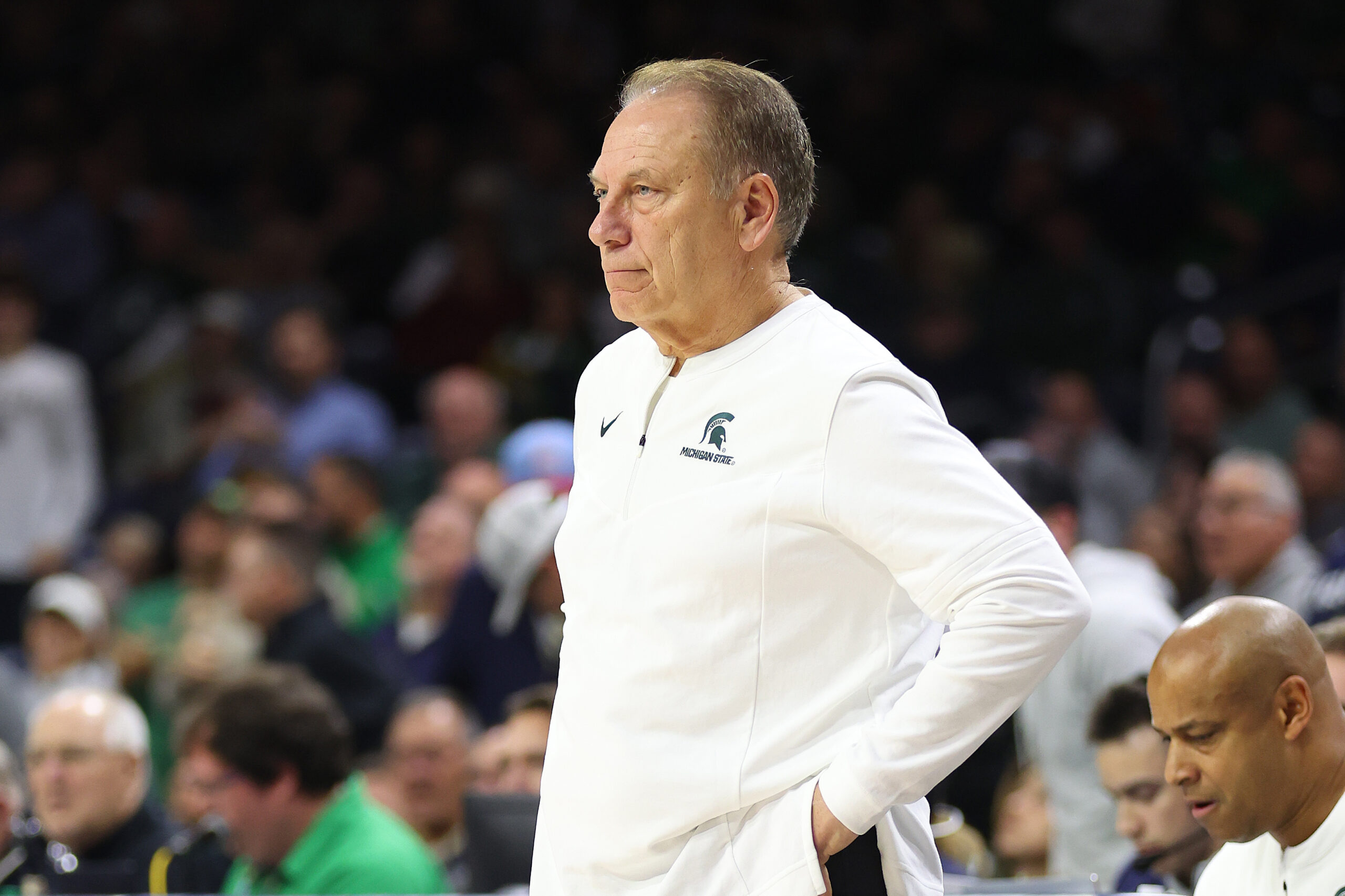 Michigan State coach Tom Izzo says there will be no love, Saturday
