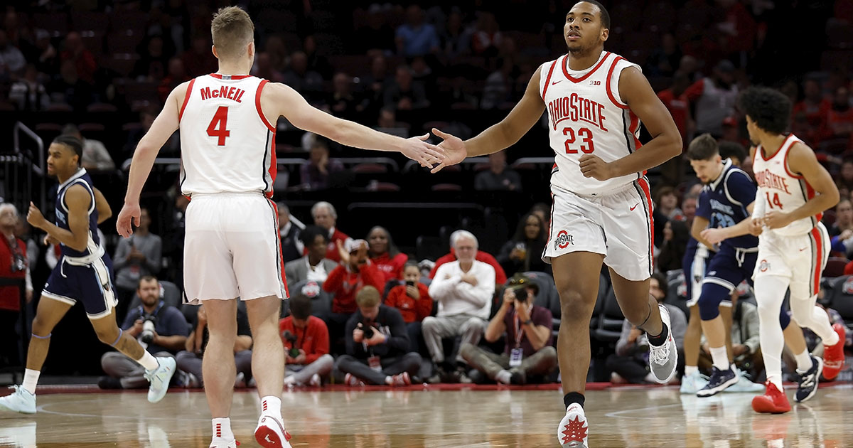 Ohio State starters Sean McNeil, Zed Key leave game vs Purdue with ...