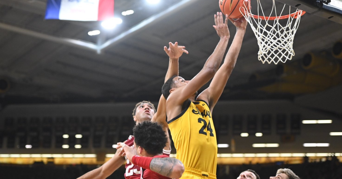 Iowa Hawkeye players discuss win over Indiana